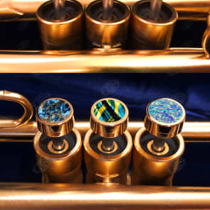 Monette 30th Anniversary P3 Raja 24k Gold Bb Trumpet—with 3 | Reverb