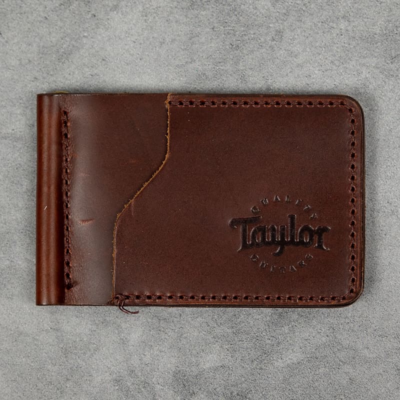 Taylor Leather Wallet with Pick Holder | Reverb