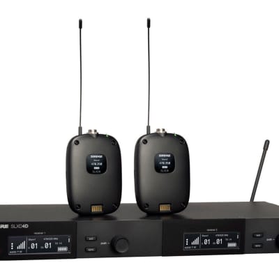Shure SLXD14D | Dual-Channel Digital Wireless Guitar System | Reverb