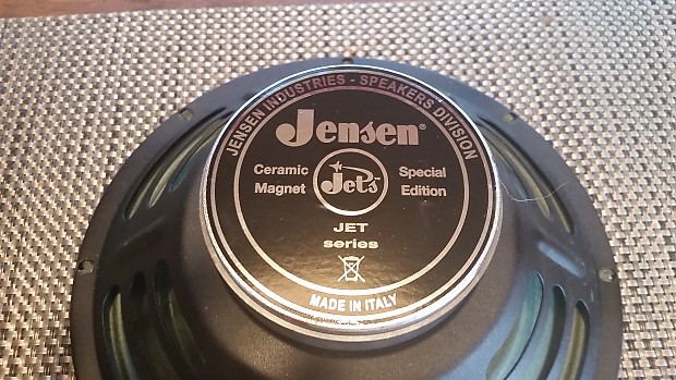 Jensen Jet Series Special Edition speaker, Made in Italy! 10" | Reverb