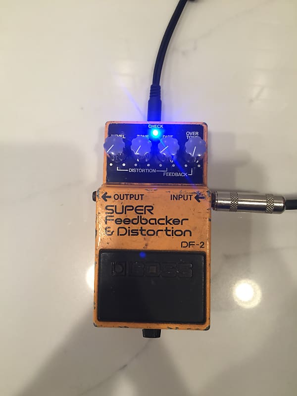 Vintage PSA-Modded Boss DF-2 SUPER Feedbacker & Distortion | Reverb