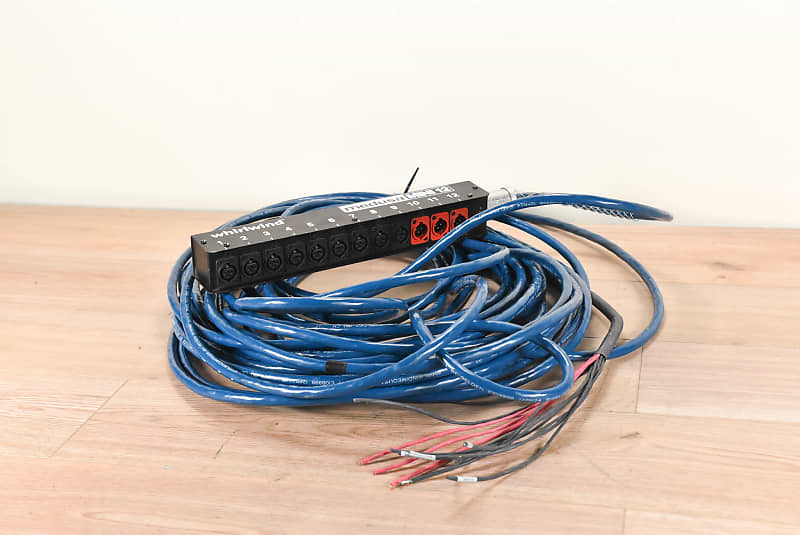 Whirlwind Mini 12 12-Channel 100' Audio Snake (church owned) | Reverb