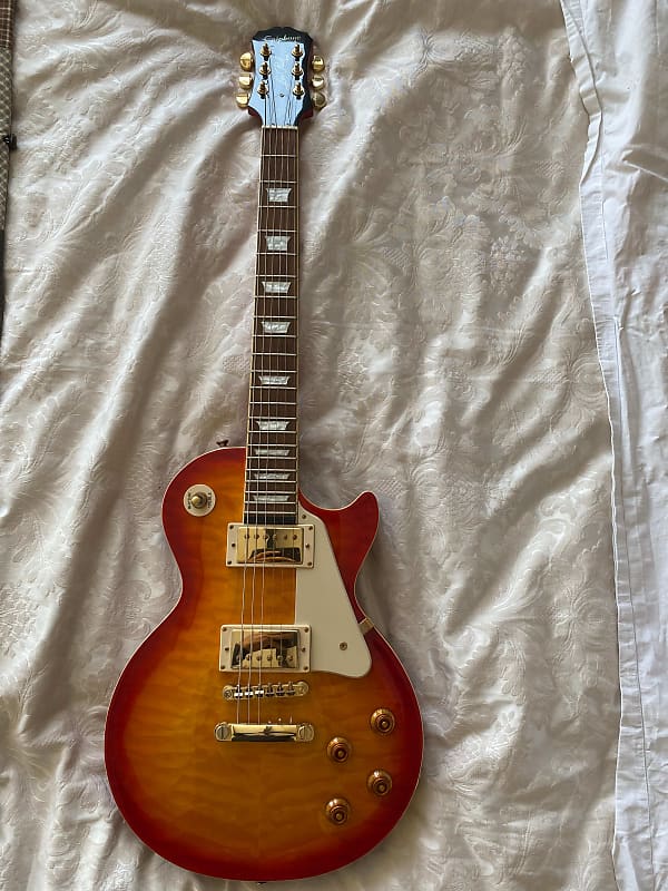 Epiphone Les Paul Ultra II 2008 - 2010 - Flamed Maple | Reverb UK