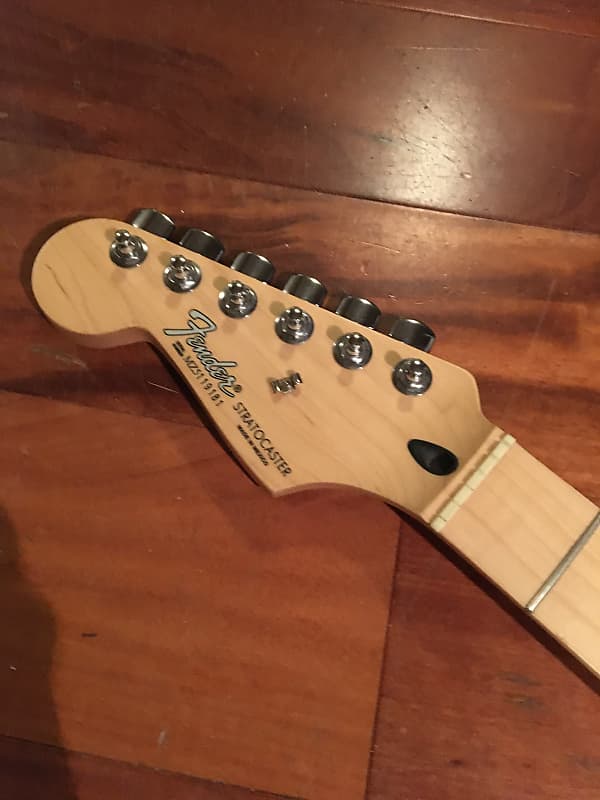 2005 Genuine Fender Strat Left Handed Stratocaster Maple Neck | Reverb
