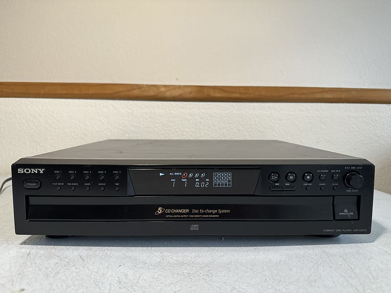 Sony CDP-CE275 CD Changer 5 Compact Disc Player HiFi Stereo | Reverb