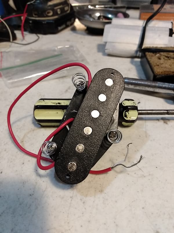 Rat rod Guitars Telecaster Bridge Pickup Unknown Black | Reverb