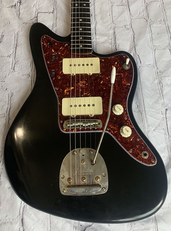 Fender Jazzmaster/Partscaster Black | Reverb