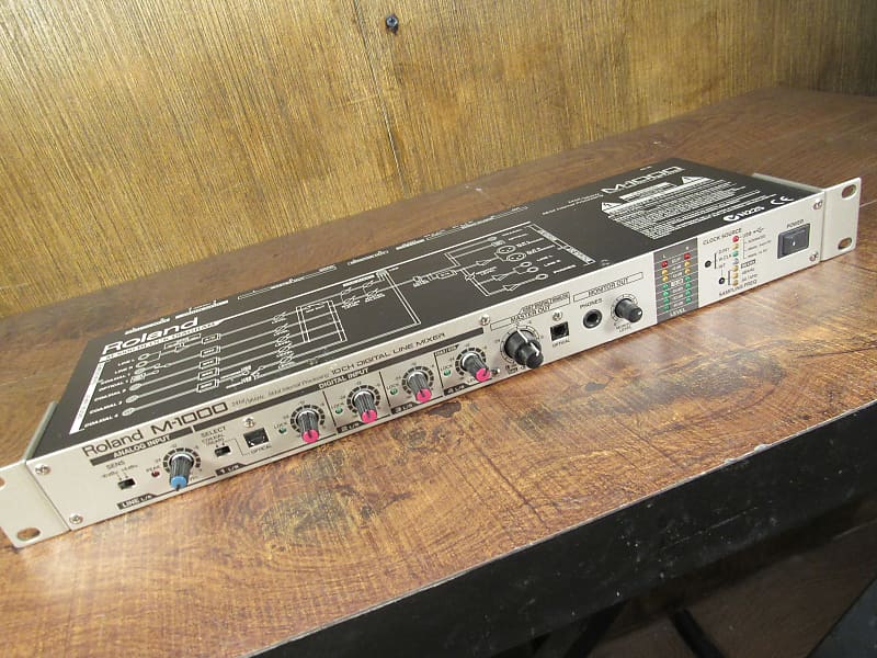 Roland M-1000 Ten Channel Digital Line Mixer 24bit /96K | Reverb