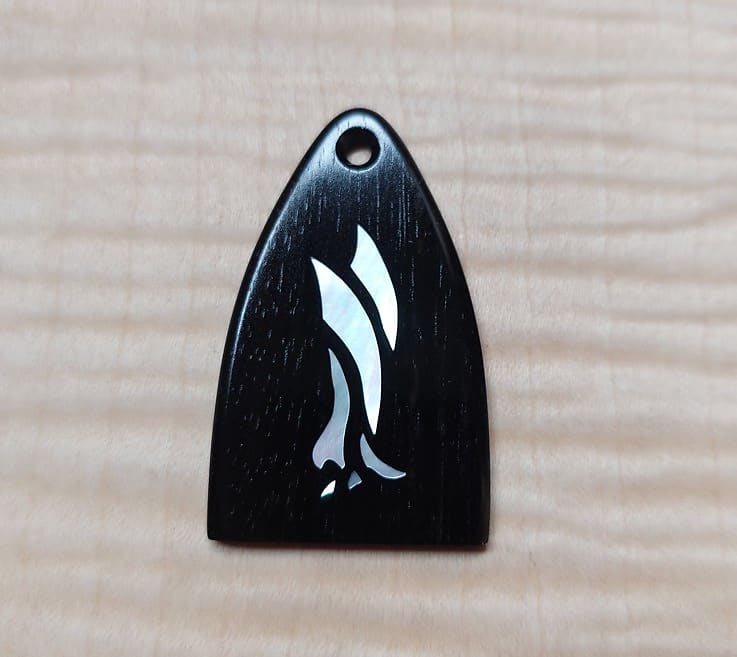 Custom Ebony Truss Rod Cover fits PRS SE style guitars, | Reverb UK