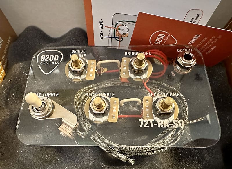 920D Custom 72T-RA-SO 72 Deluxe Telecaster Wiring Harness | Reverb