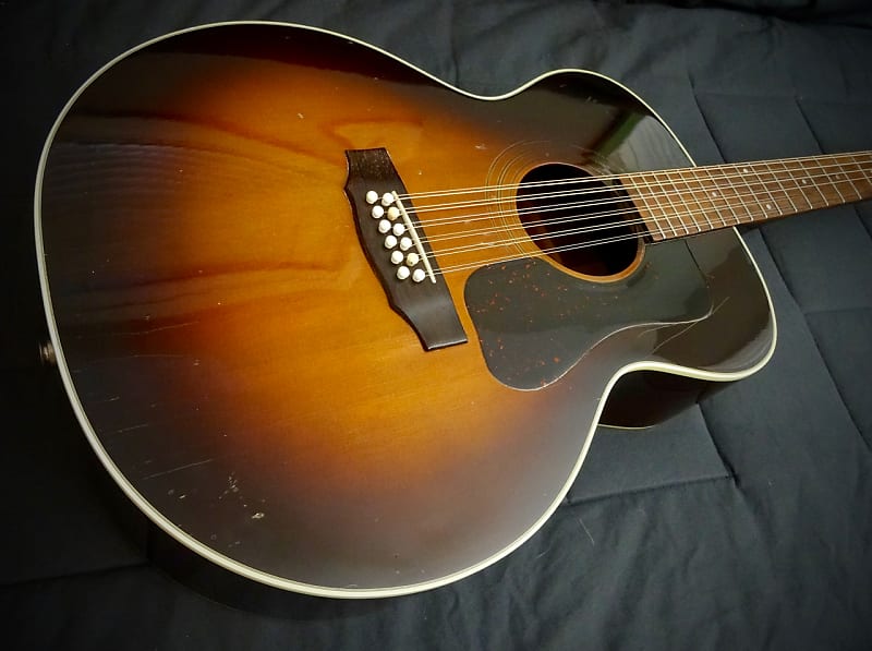 Guild F-212 SB 1984 Sunburst Westerly 12-string Acoustic | Reverb