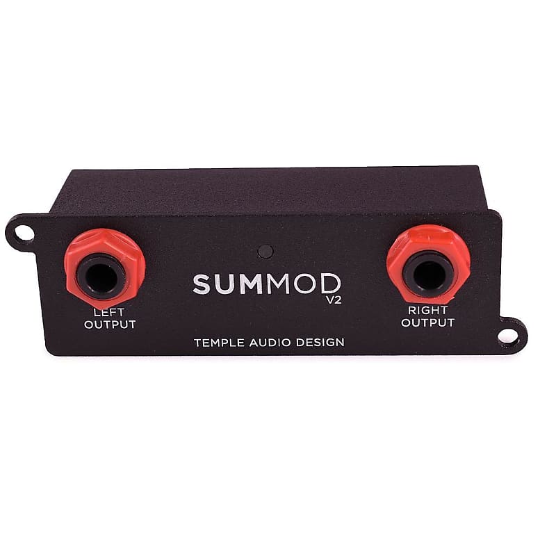 Temple Audio Mini Module - Stereo Sum with Isolated outputs | Reverb