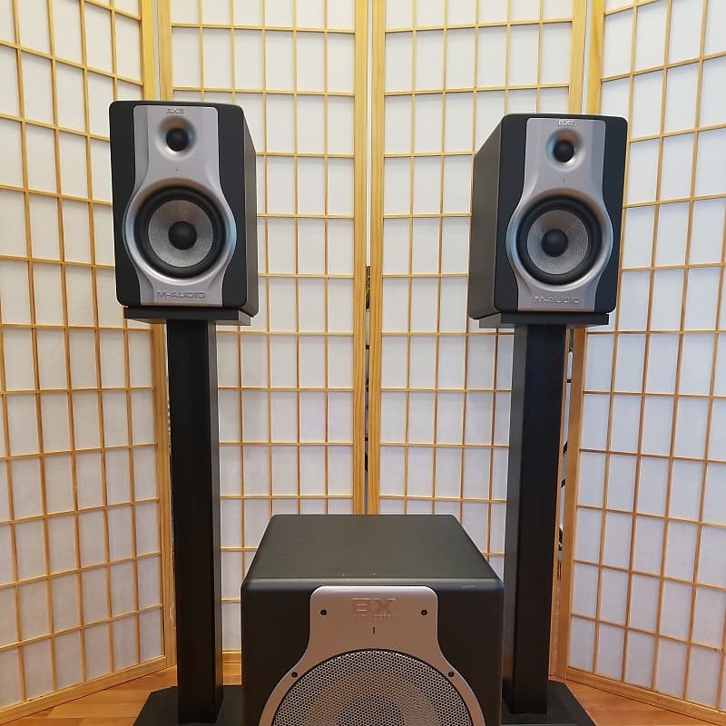 M-Audio BX6 Premier Bi-Amplified Studio Monitor (Pair) 2010s | Reverb