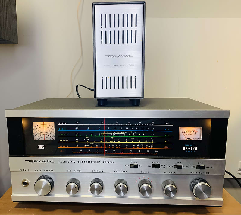 Realistic DX-160 1977 Radio / Coms Receiver | Reverb