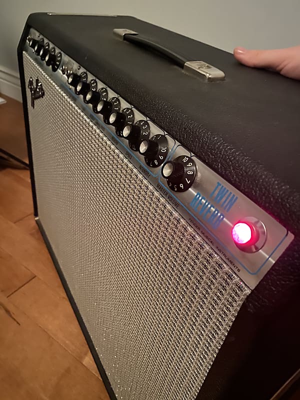 Fender Twin Reverb 1973 Silverface | Reverb