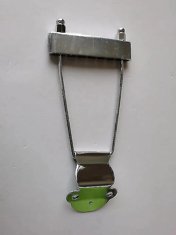 Chrome Hollow Body Archtop Jazz Guitar Tailpiece Trapeze | Reverb