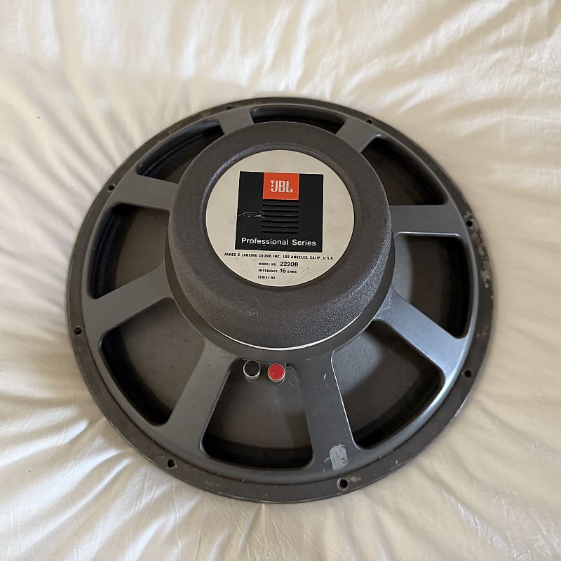 JBL 2220B 15 inch Bass Driver, Guitar/PA Speaker - 16 Ohm - | Reverb