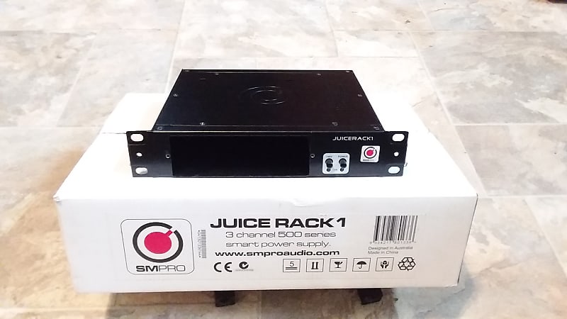 sm pro audio juicerack one 500 series 1 slot half rack size | Reverb