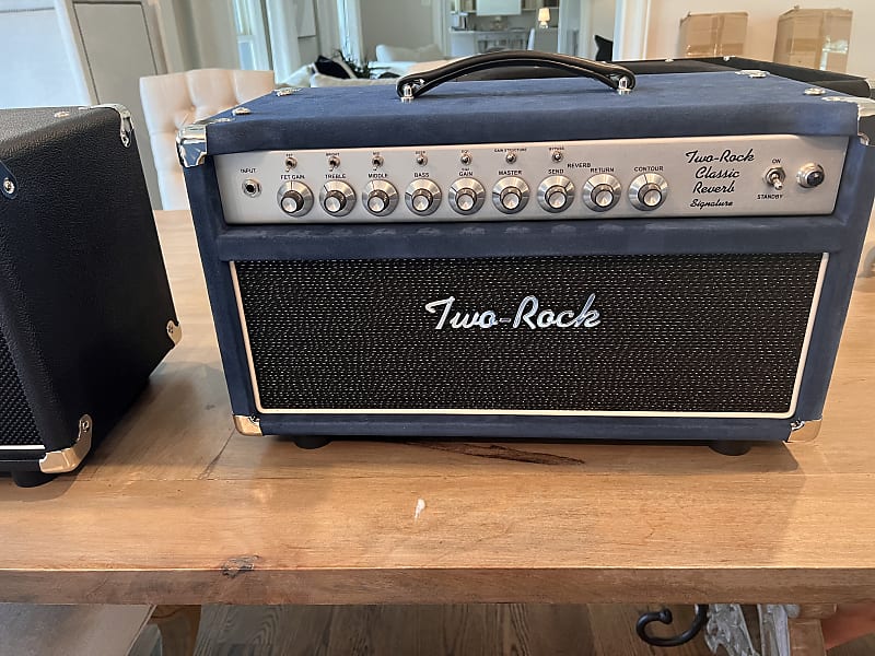 Two Rock Classic Reverb Signature 40 2022 Dark Blue Suede | Reverb