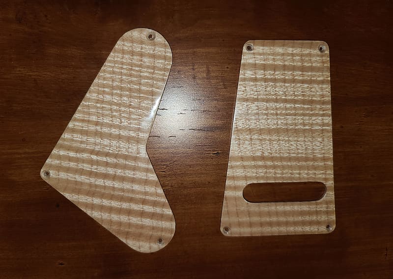 PRS Control and Tremolo Back Plate Set, High Gloss Flame | Reverb