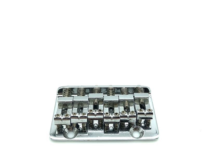 Stratocaster Style Hardtail Bridge - Chrome | Reverb