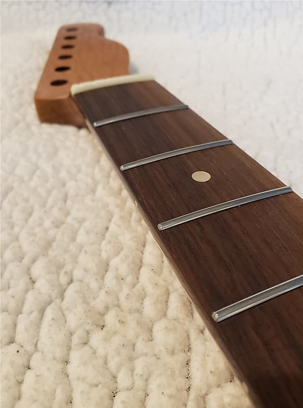 USA made,Roasted maple neck,Rosewood FB.( Hidden fret slots). | Reverb