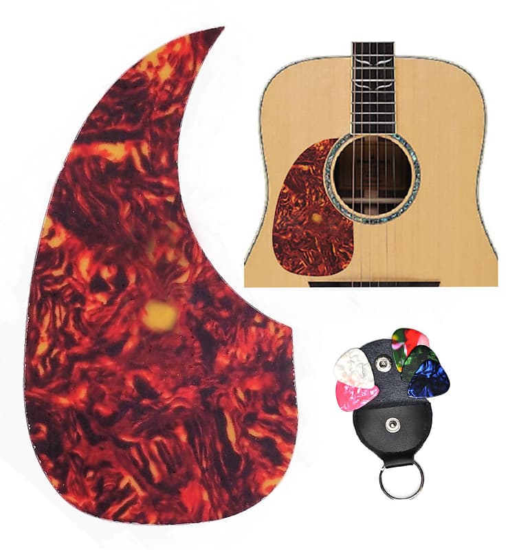 Left-Handed Acoustic Guitar Pickguard Scratch Protective | Reverb