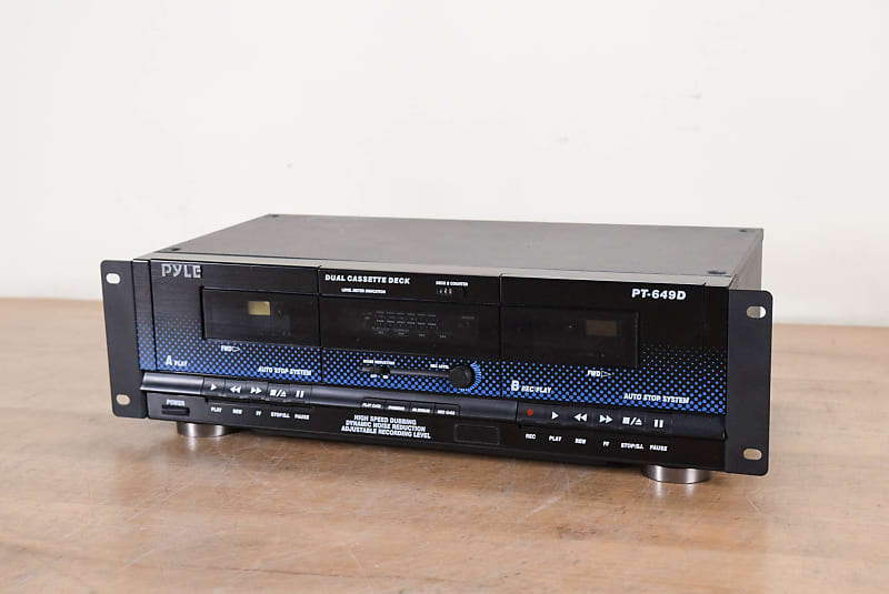 Pyle PT649D Dual Cassette Player (church owned) CG00UNA | Reverb