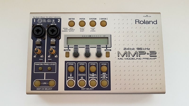 Roland MMP-2 Mic Modeling Preamp | Reverb