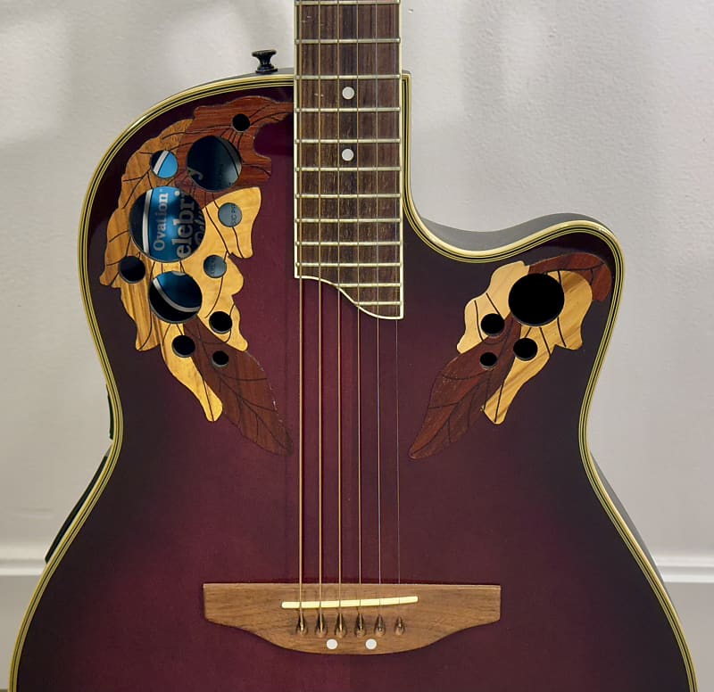 Ovation CS257 Celebrity Deluxe 2000-2002 - Vintage Sunburst | Reverb