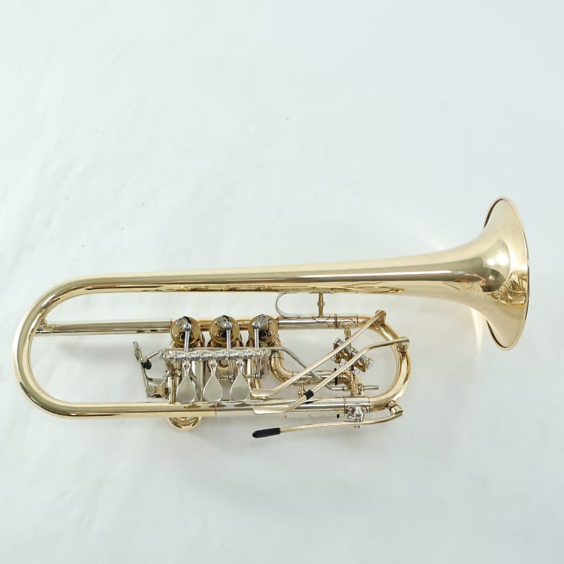 Schagerl Wien Professional Rotary Valve C Trumpet SN 5407 | Reverb