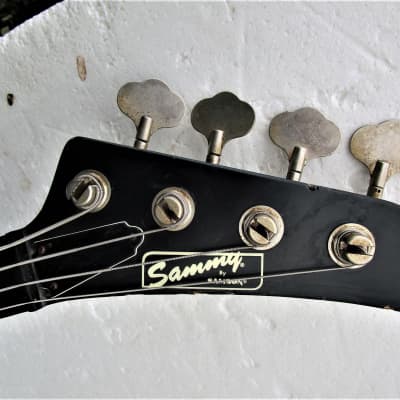 Sam Ash Sammy By Samson Jazz Bass Guitar, 1980's, Made In | Reverb