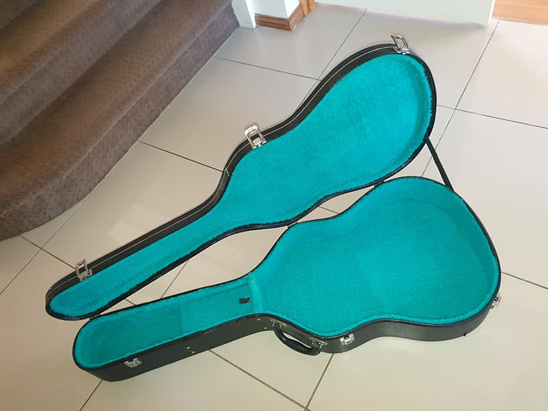 Vintage Guitar CASE Classical 1969 Black TOLEX | Reverb