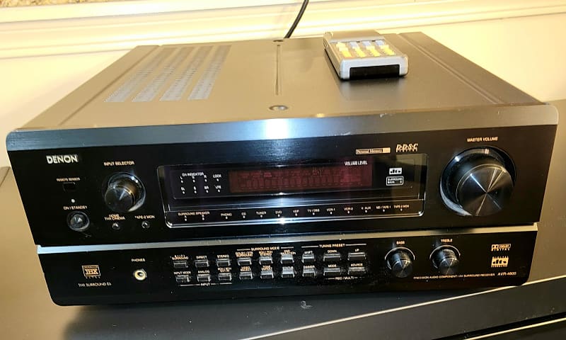 Denon AVR-4800 Black | Reverb