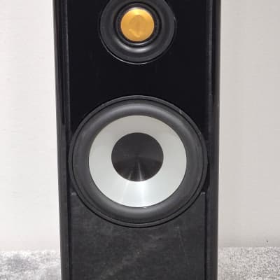 Monitor Audio Radius 225 Centre Speaker - Black / Slim Design | Reverb