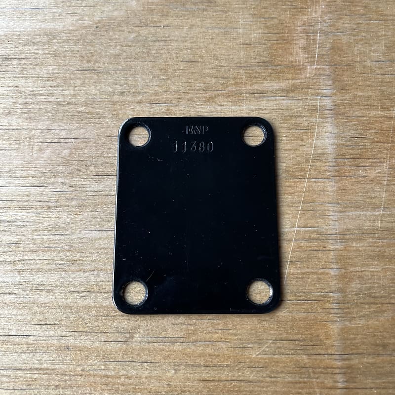 ESP Neck Plate - Black | Reverb