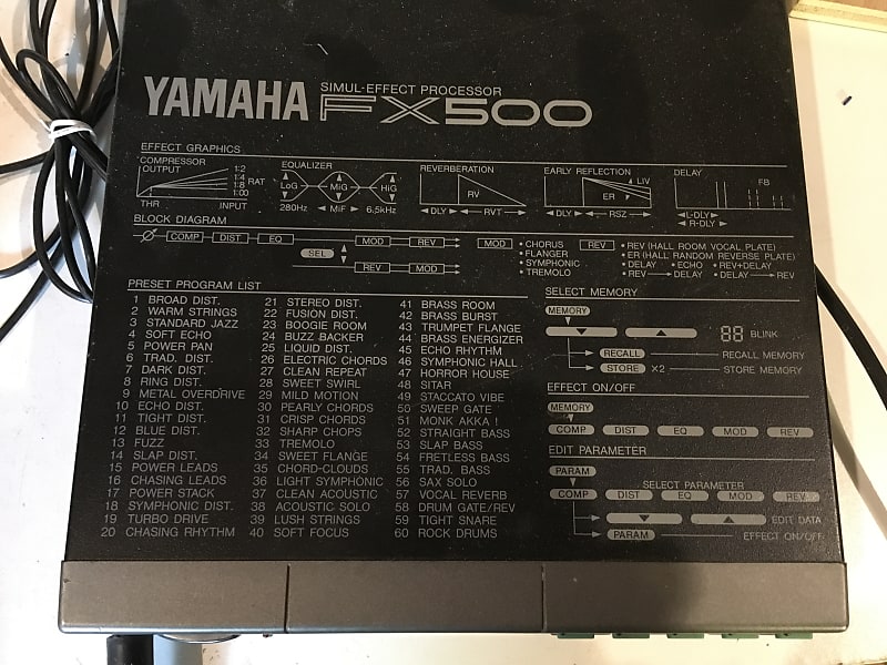Yamaha FX 500 | Reverb