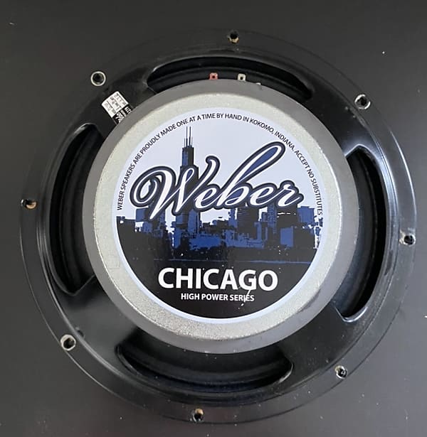 Weber Chicago 12” speaker 8 ohm | Reverb