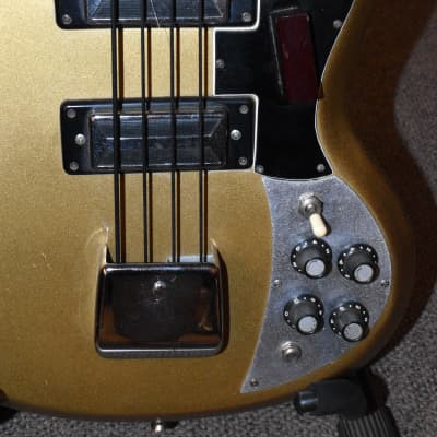 Kay K2B 60s - Gold Bass Guitar | Reverb