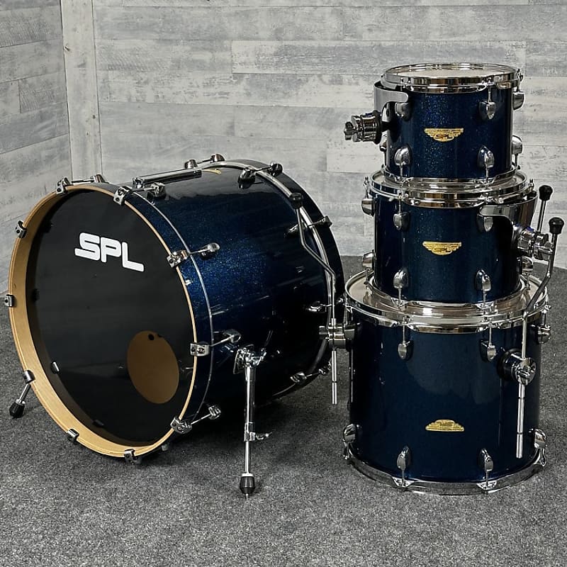 Used SPL 4pc Drum Set Blue Sparkle - Very Good | Reverb