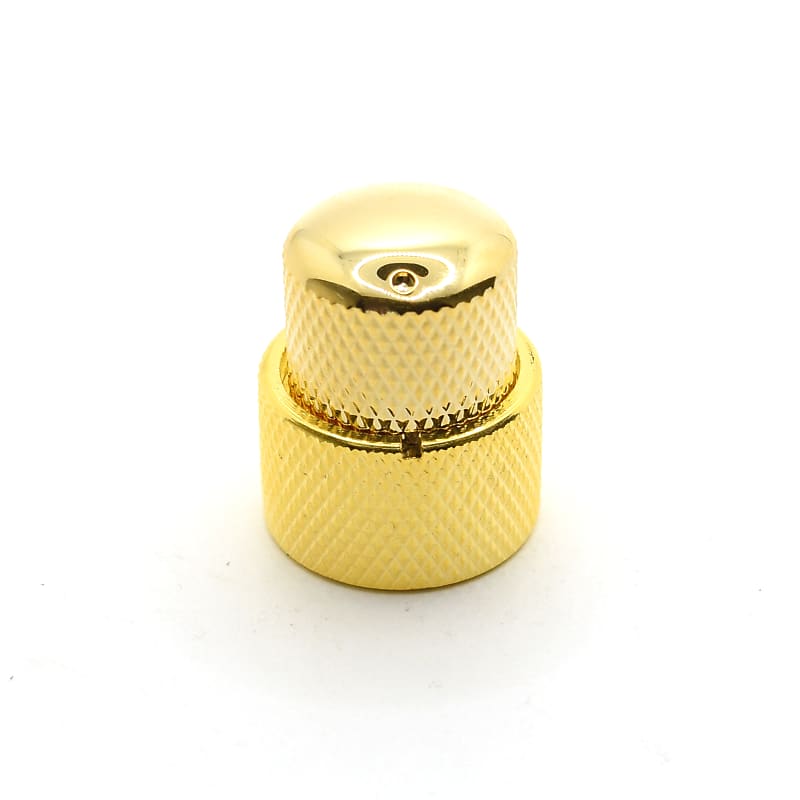 Gold Stacked Dual Control Knob Concentric Set with set screw | Reverb