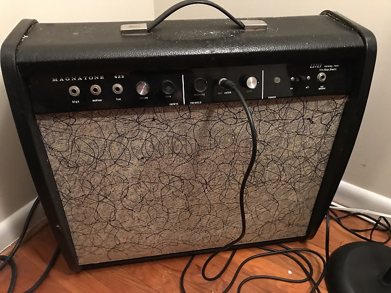 Mid 1960's (1966?) Magnatone Estey 422 Tube Amplifier | Reverb