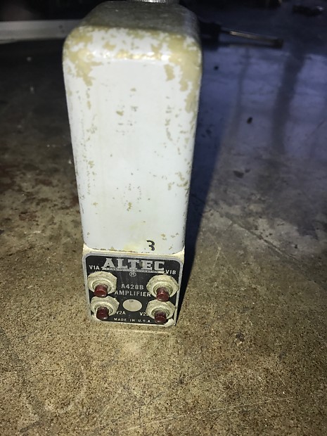 Vintage ALTEC A428B 428 Amplifier Pre-Amplifer | Reverb