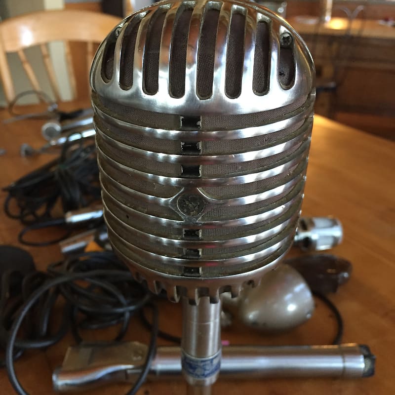 Shure Unidyne Model 55 Polished Nickel 40s-50s | Reverb