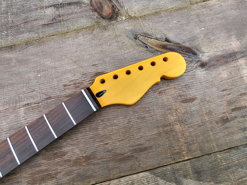 ROOT No inlays Stainless Steel frets GUITAR NECK | Reverb Australia