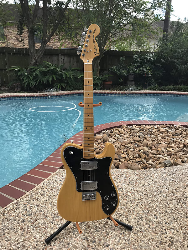 Fender ‘75 Telecaster Deluxe TD-75 CIJ Natural Ash | Reverb
