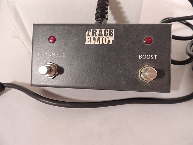 Trace Elliot Foot switch Two 2 Button Footswitch 90's | Reverb