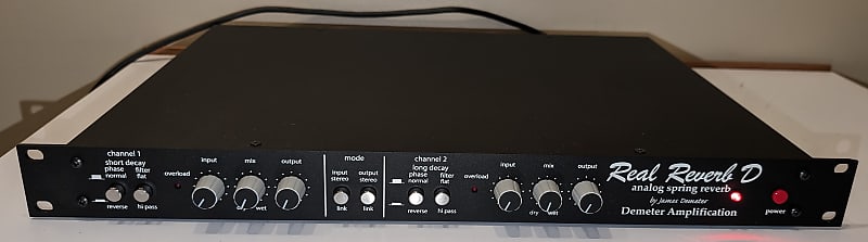 Demeter RV-1 Real Reverb D Analog Spring Reverb | Reverb