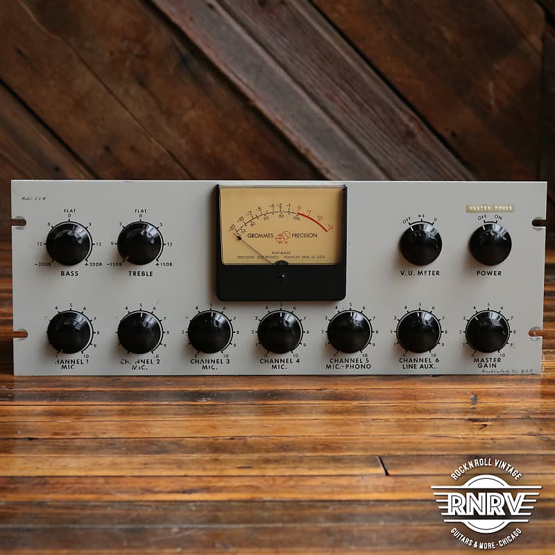 1960s Grommes Precision (Western Electric) G5M Microphone | Reverb