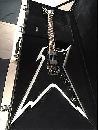 Dean Razorback 255 2010 - Black & Silver | Reverb